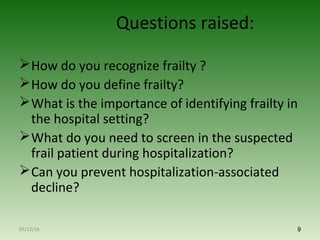 Pneumonia in elderlyfinal | PPT