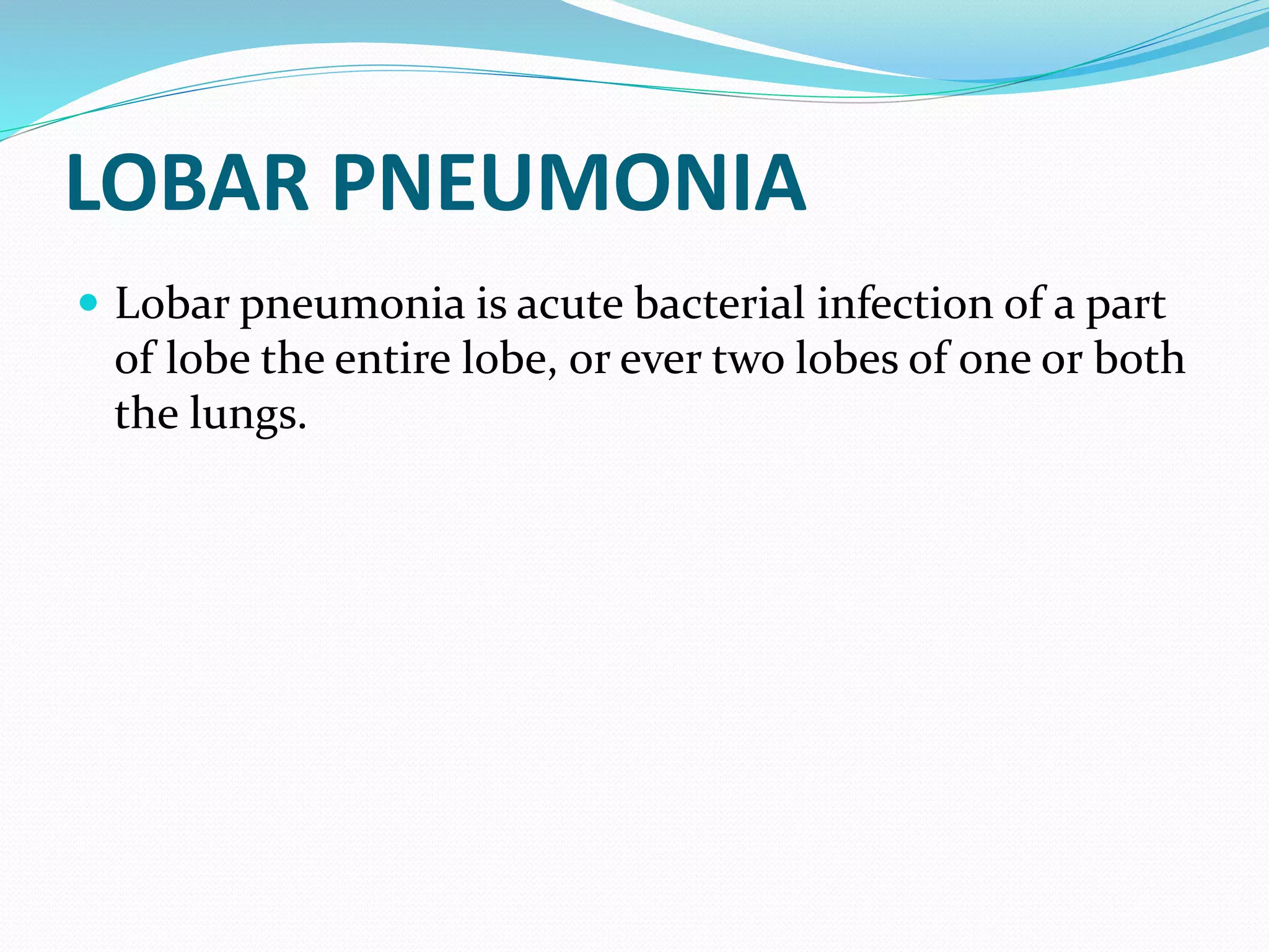 Pneumonia, Introduction ,Pathogenesis ,lab diagnosis and treatment | PPTX