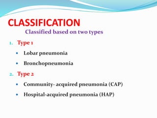 Pneumonia, Introduction ,Pathogenesis ,lab diagnosis and treatment | PPTX