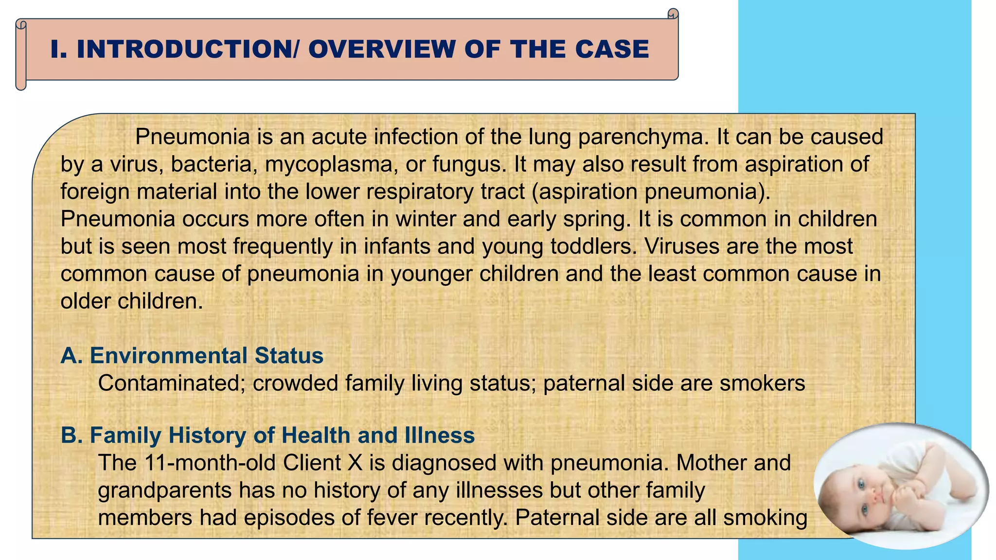 Clinical Case Study: Pneumonia | PPTX