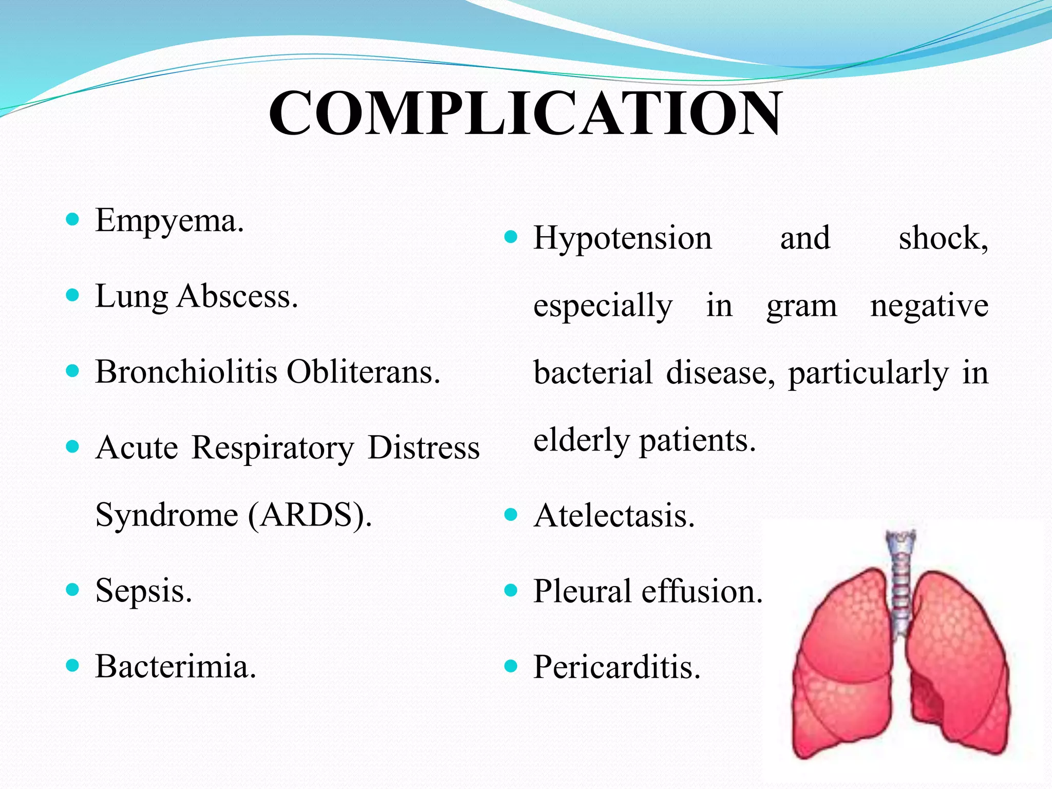Pneumonia seminar presentaation | PPTX