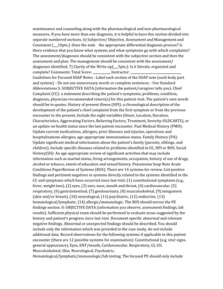 Pneumonia Soap Note Acute Conditions Paper.pdf | Lung and Respiratory ...