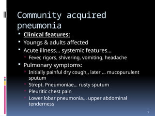 Pneumonia, a respiratory disorder, lungs disease | PPTX