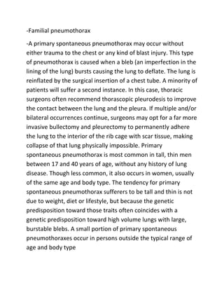 Pneumothorax | DOC