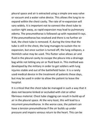 Pneumothorax | DOC