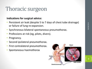 Pneumothorax | PPTX