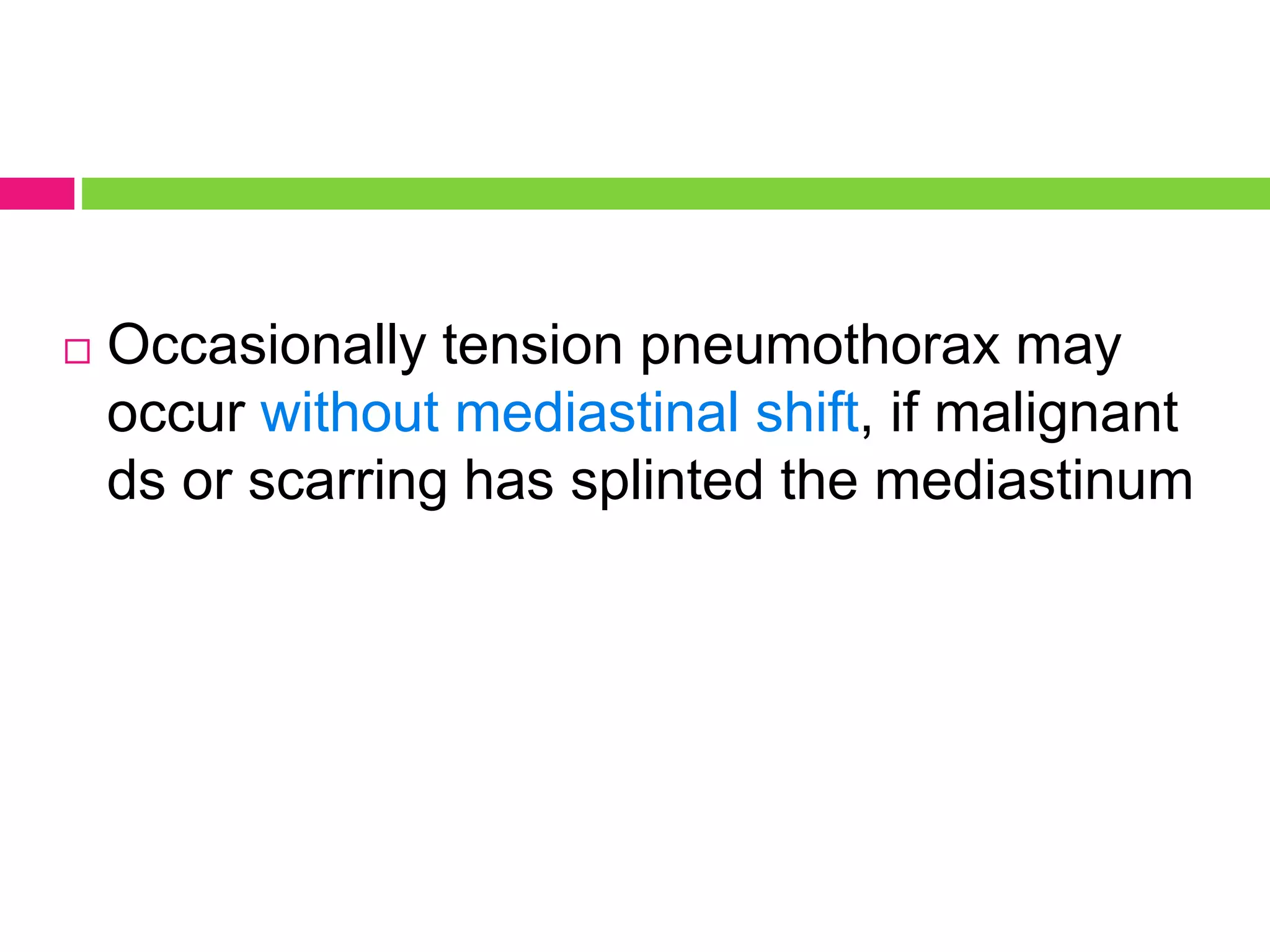 Pneumothorax-A quick Review | PDF
