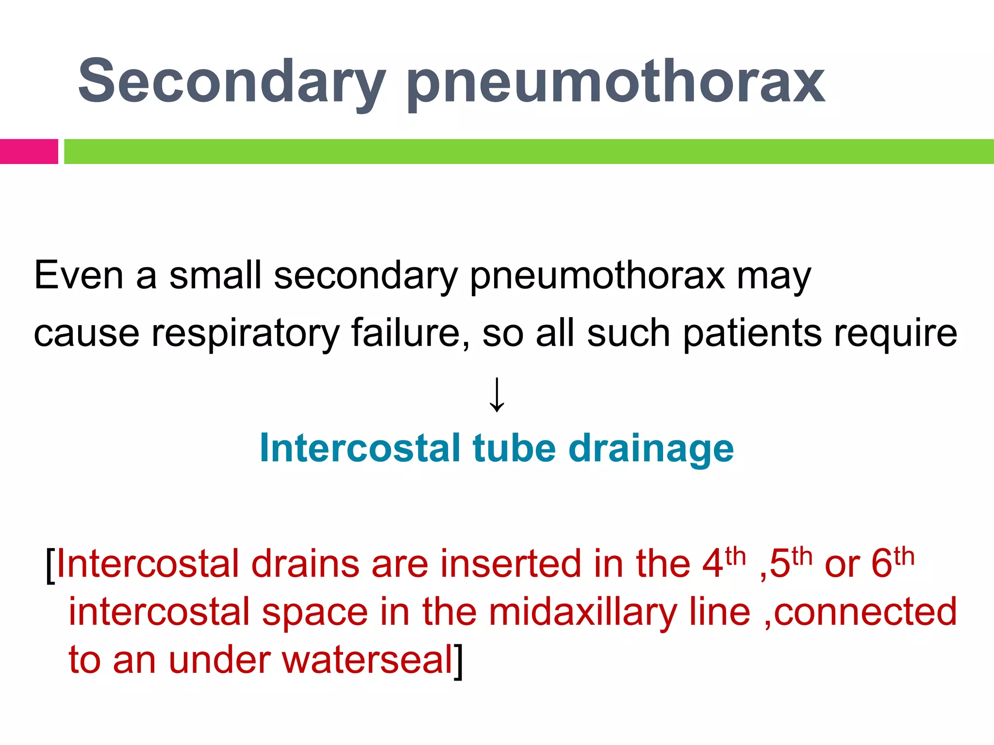 Pneumothorax-A quick Review | PDF