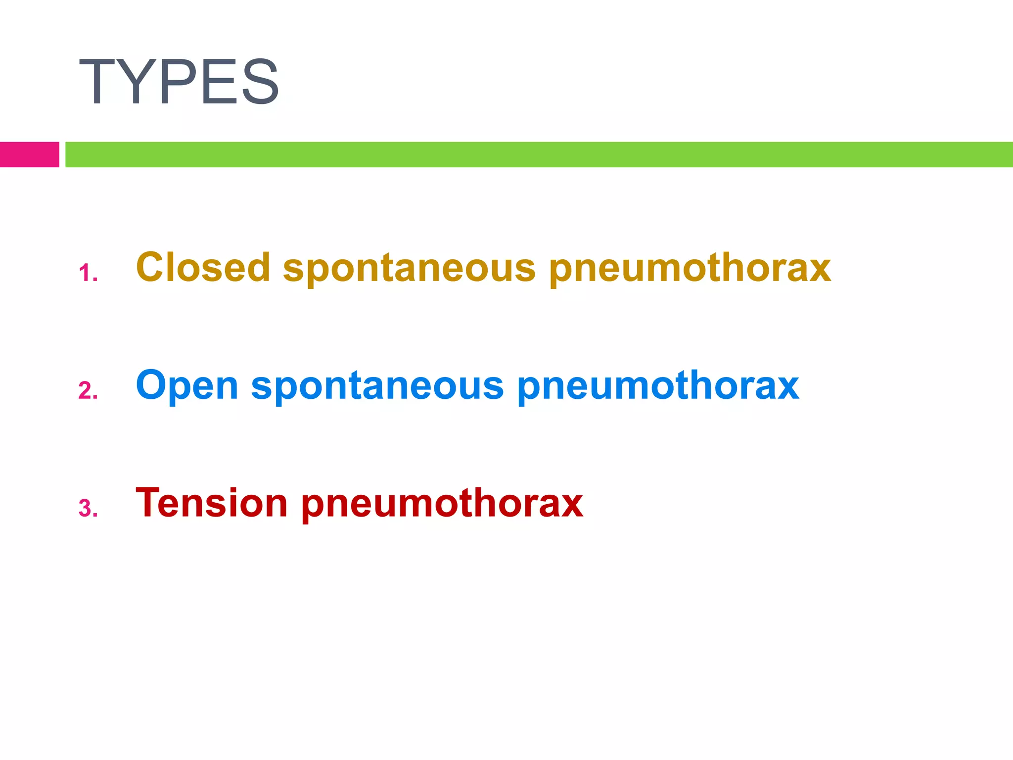 Pneumothorax-A quick Review | PDF