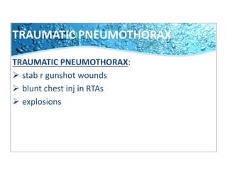 Pneumothorax ..jack