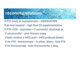Pneumothorax ..jack
