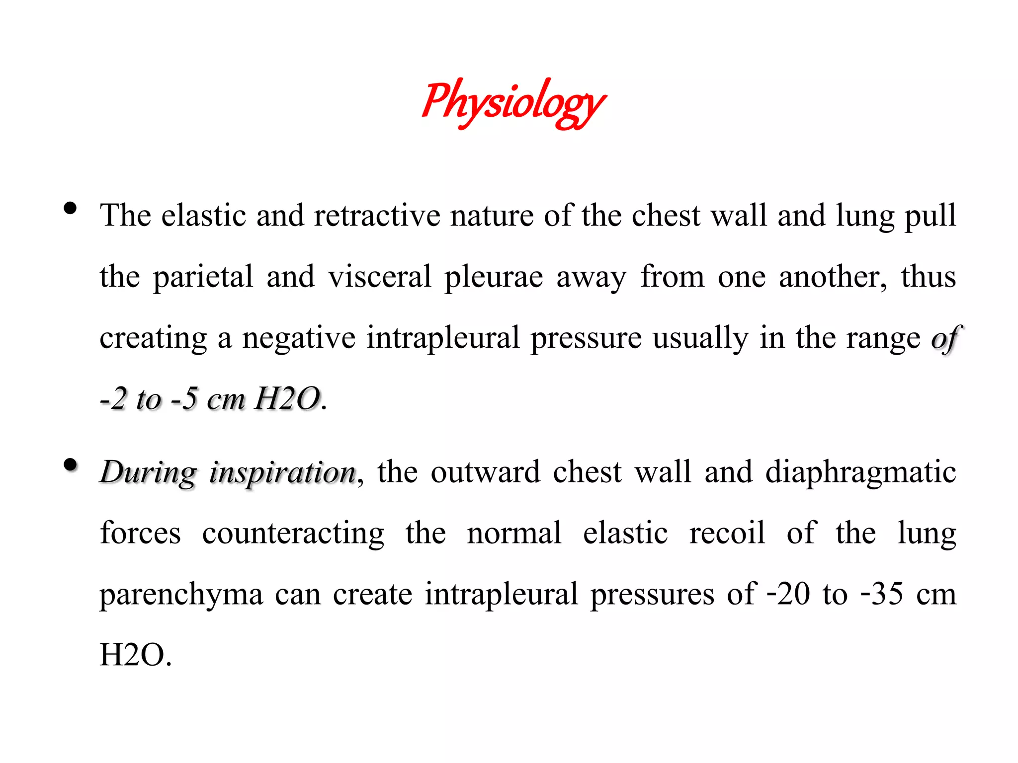Pneumothorax (surgical management) | PPTX