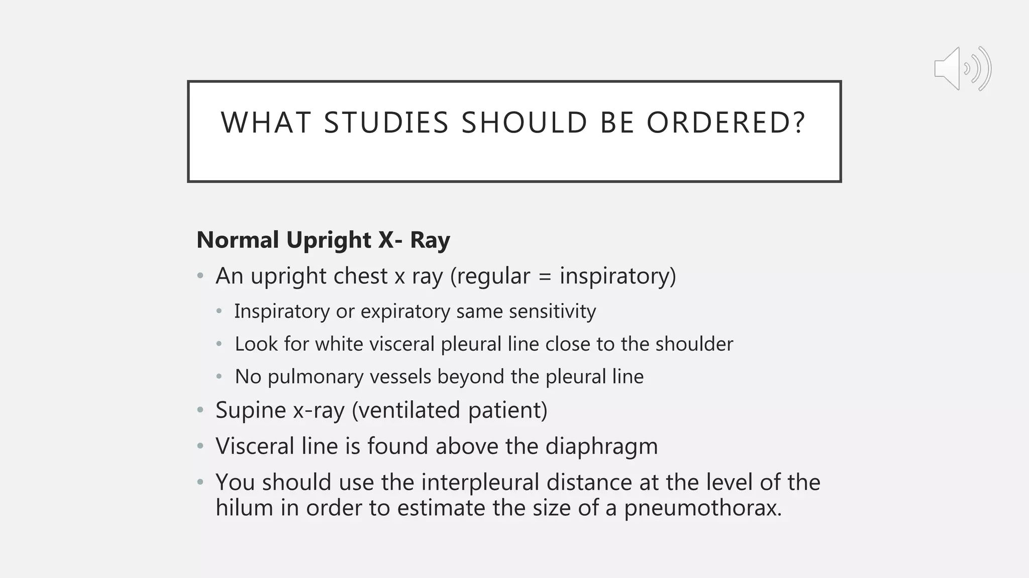 Pneumothorax | PPTX