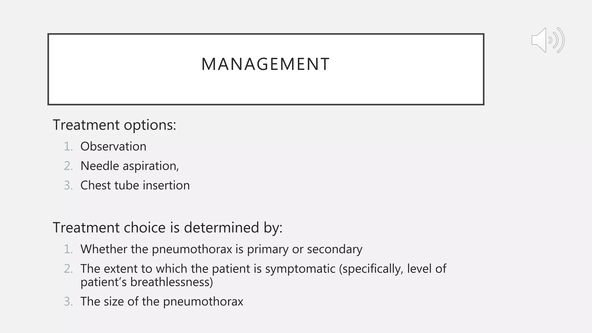 Pneumothorax | PPTX