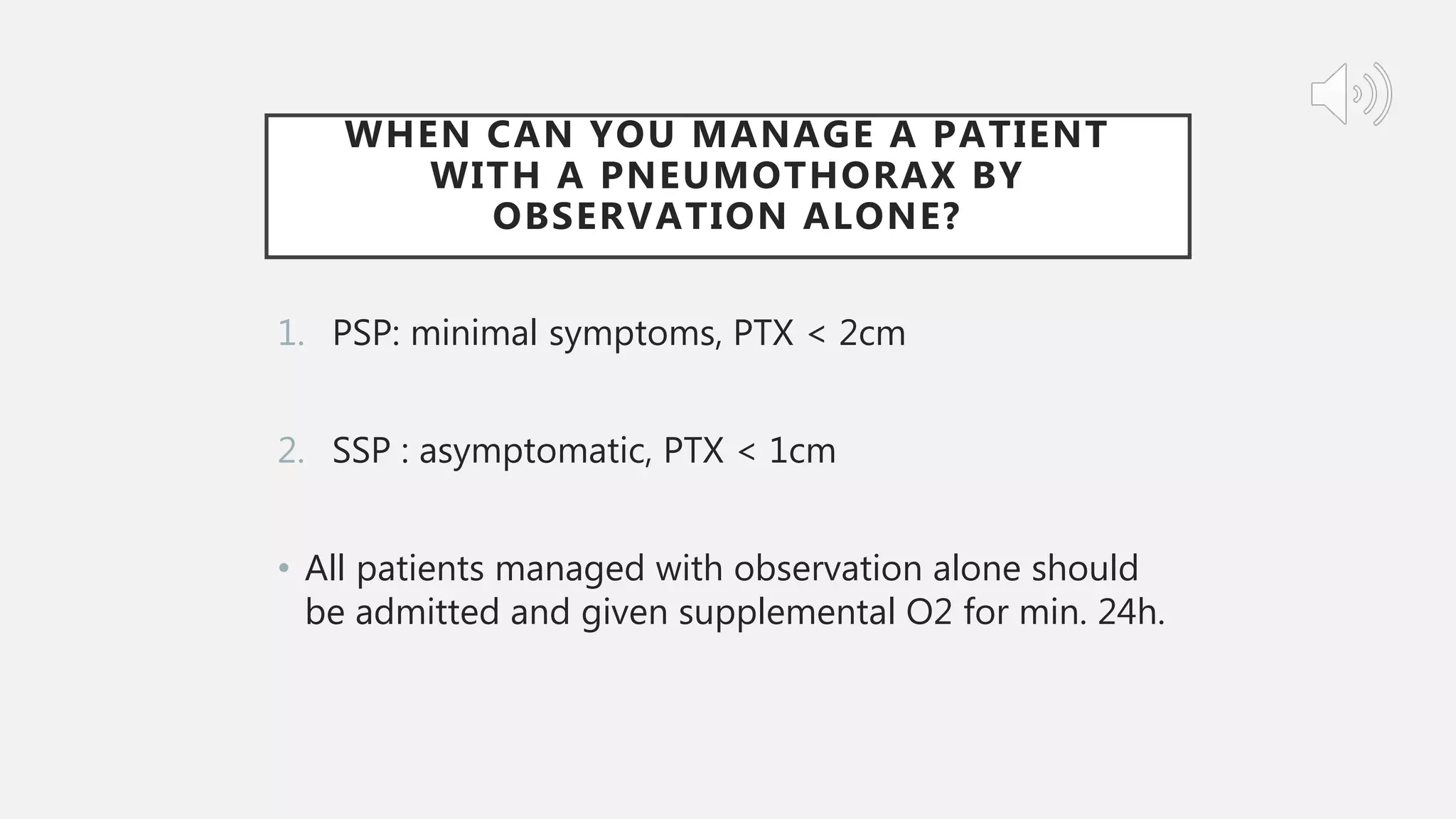 Pneumothorax | PPTX
