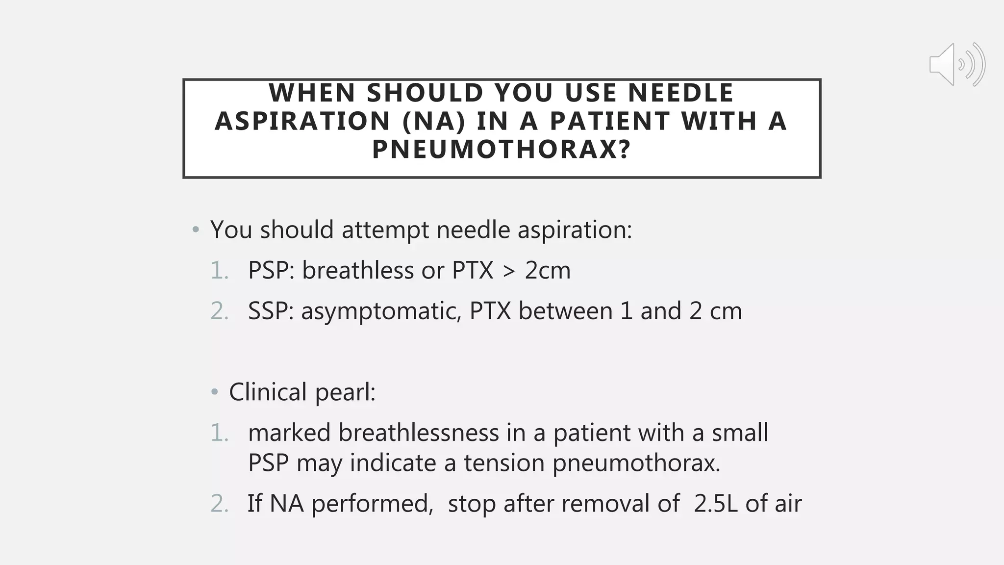 Pneumothorax | PPTX