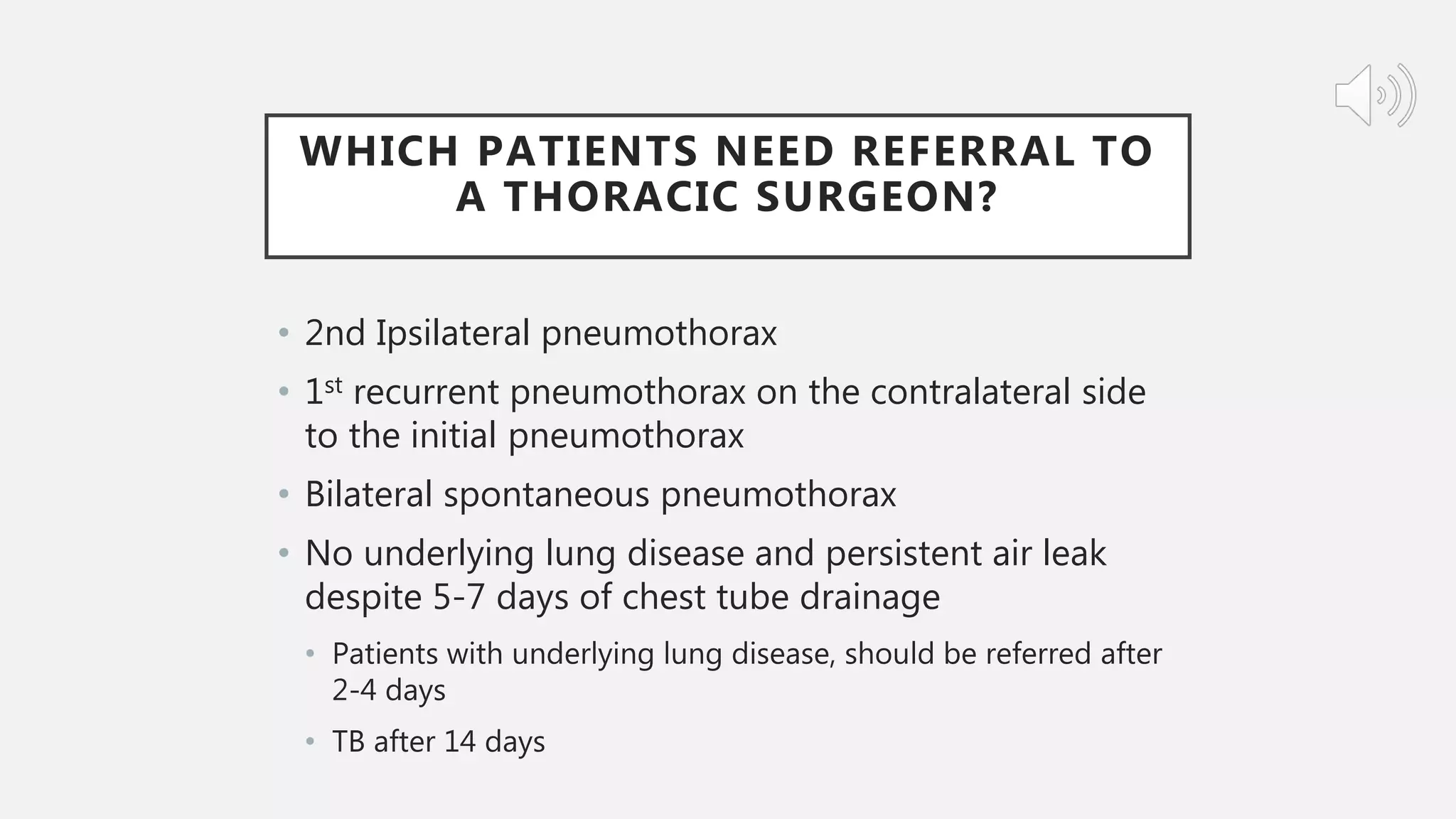 Pneumothorax | PPTX