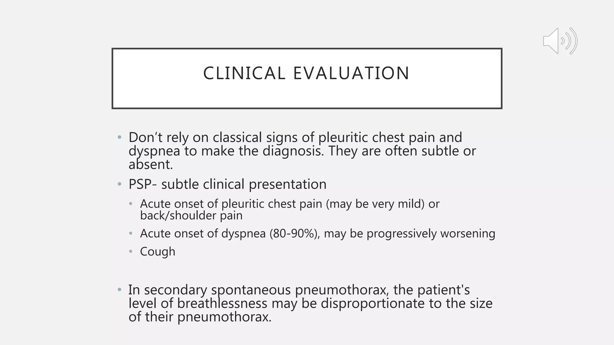 Pneumothorax | PPTX