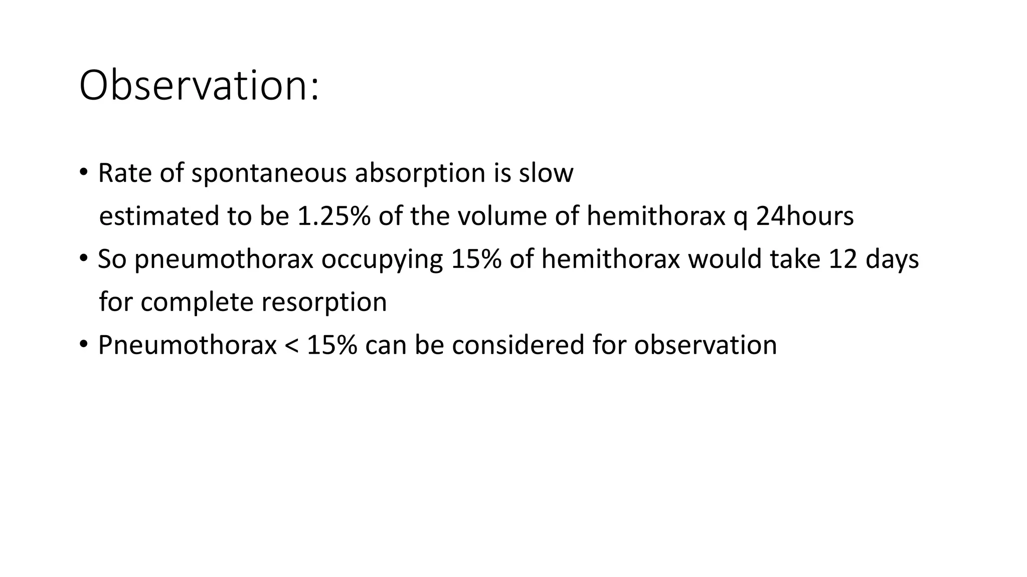 Pneumothorax | PPTX