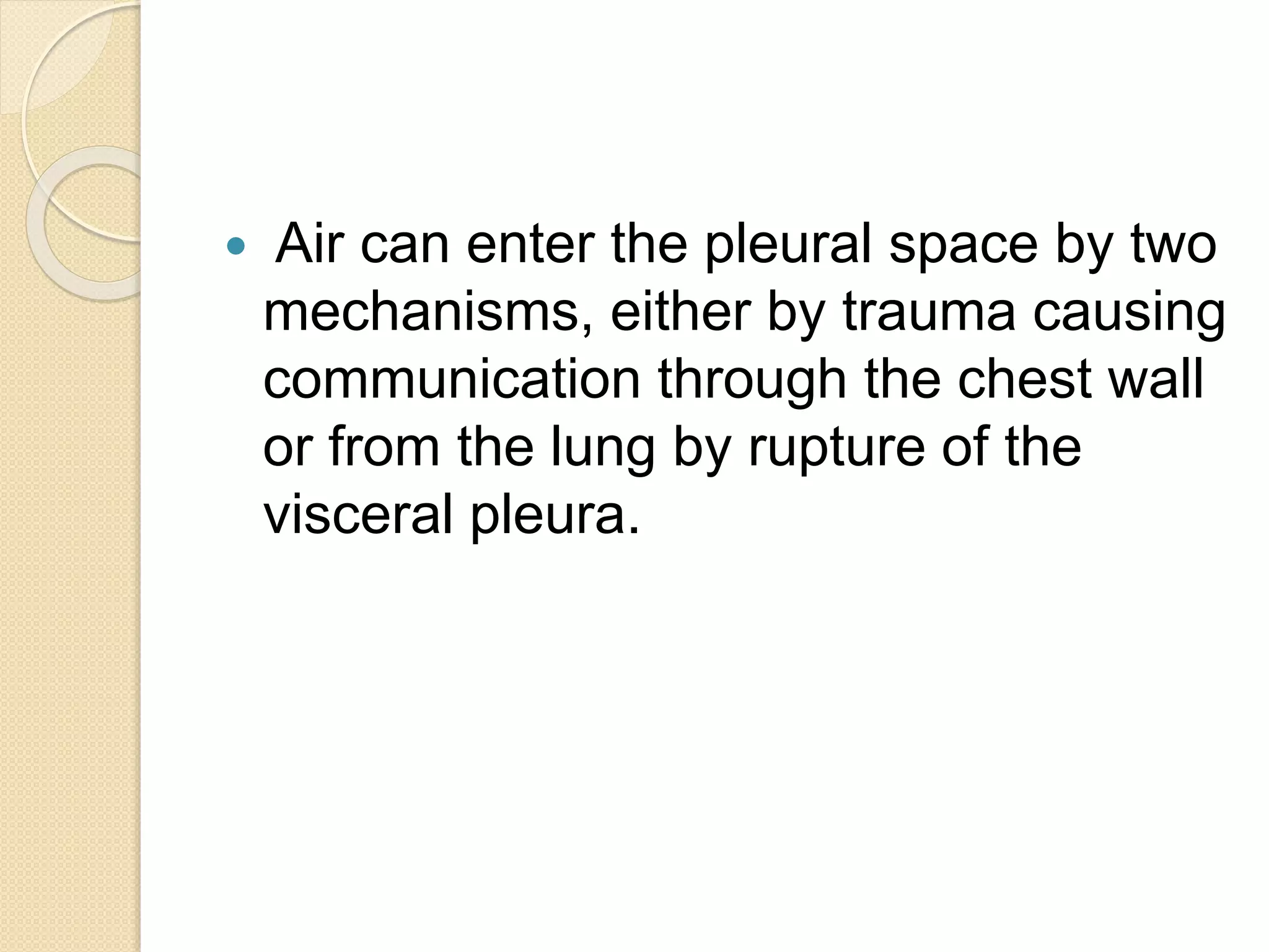 Pneumothorax Pptx