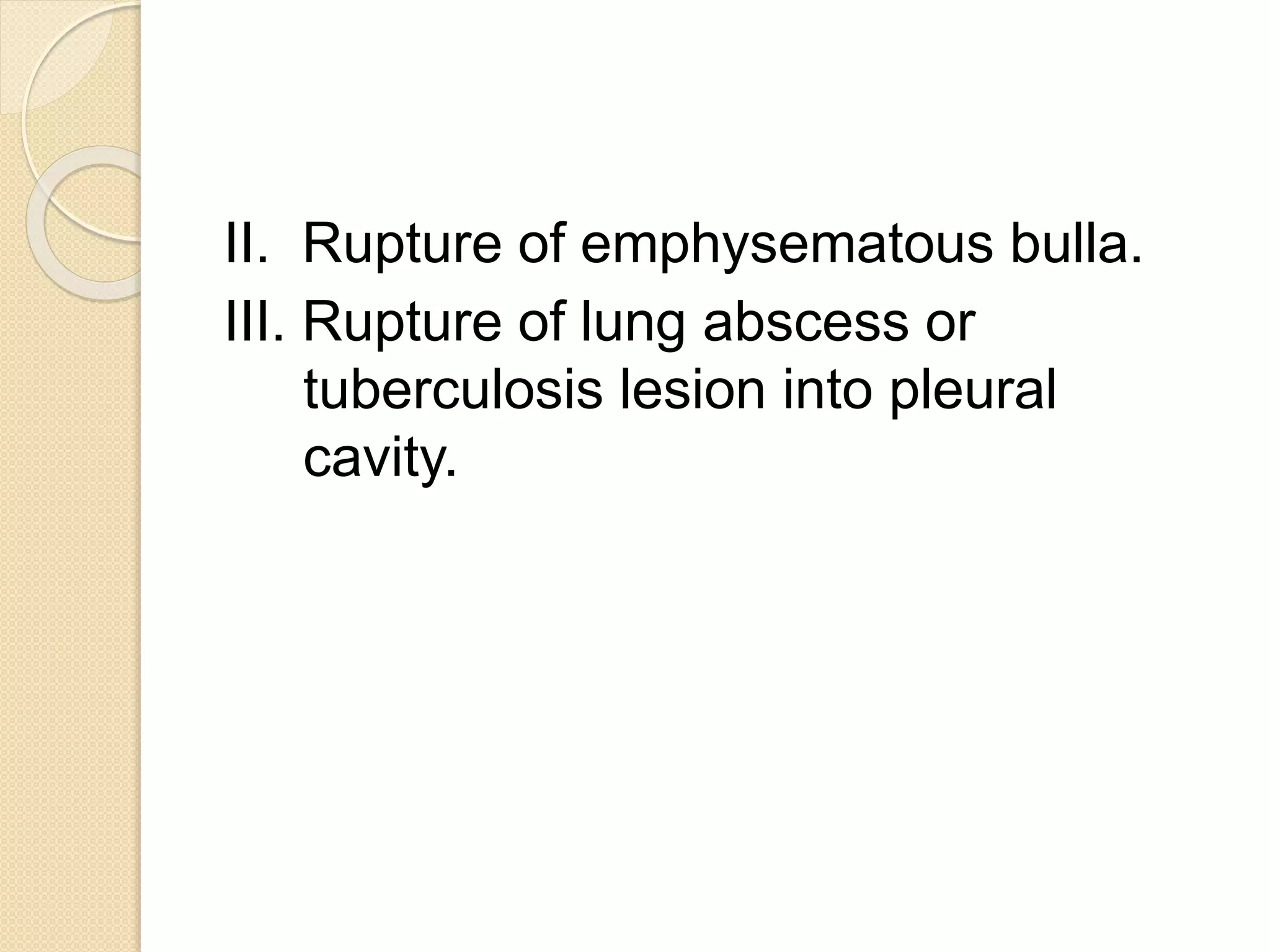 Pneumothorax and Physiotherapy management .pptx