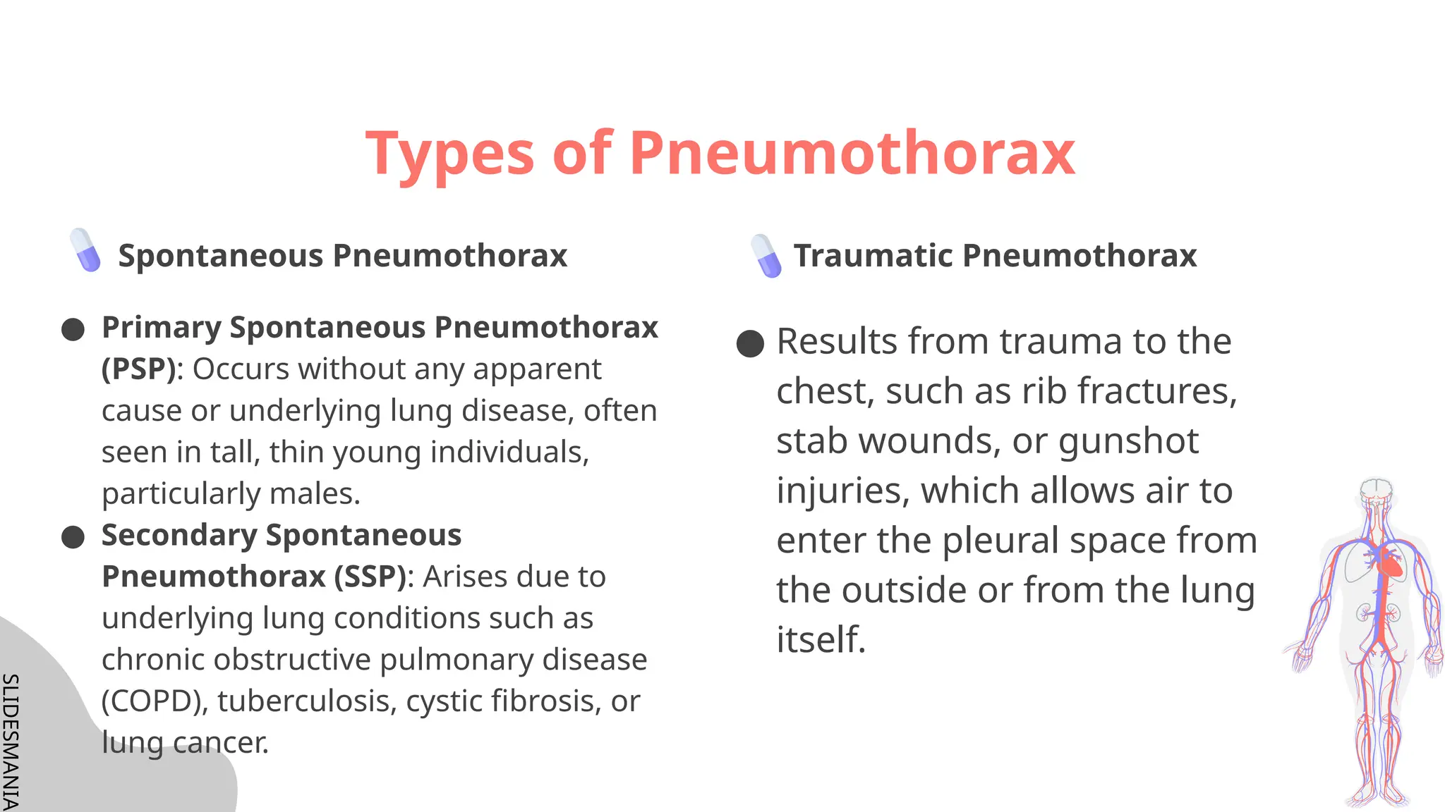 pneumothorax lung disease that cause by injury | PPT