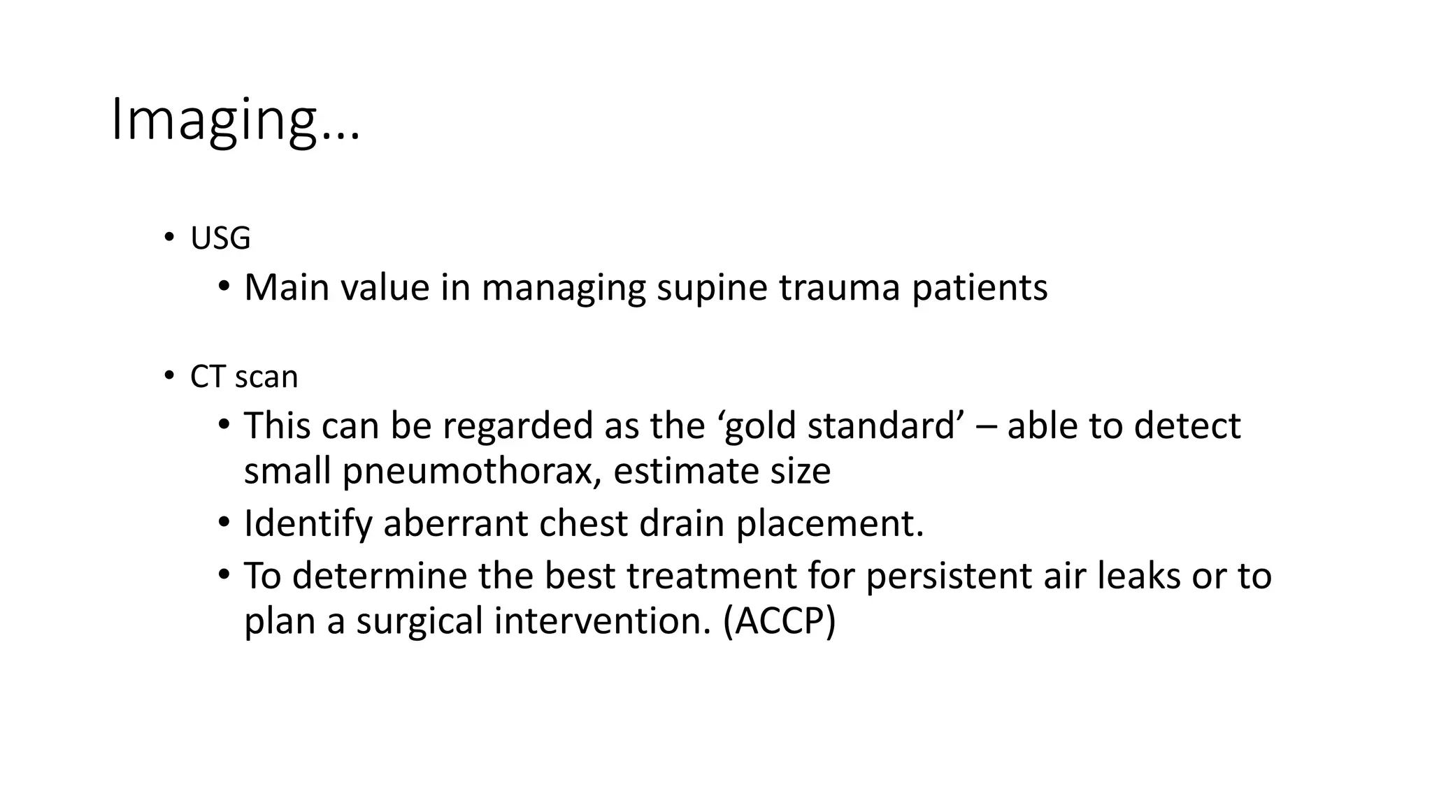 Pneumothorax case based | PPTX