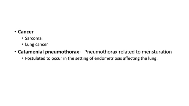 Pneumothorax case based | PPTX