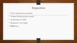 Pneumothorax ABC Assessment | PPTX