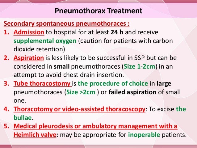 Pneumothorax and pneumomediastinum