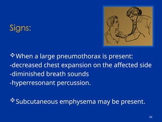 pneumothorax class.pptx by dr raghavendra rao | PPTX