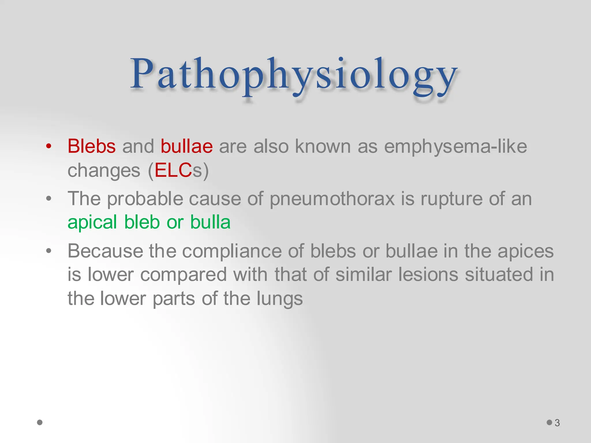 pneumothorax (medical topic) for surgeons | PDF