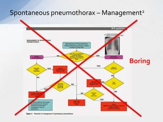 Pneumothorax Management | PPTX