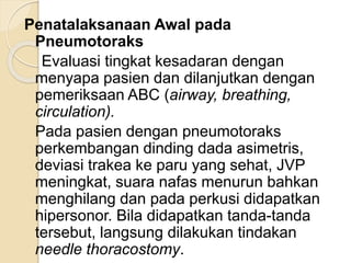 kesehatan pernafasan kecelakaanpada dada | PPT