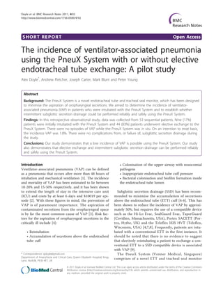 Pneu x system | PDF