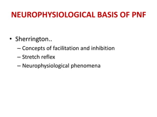 Proprioceptive neuromuscular facilitation | PPTX