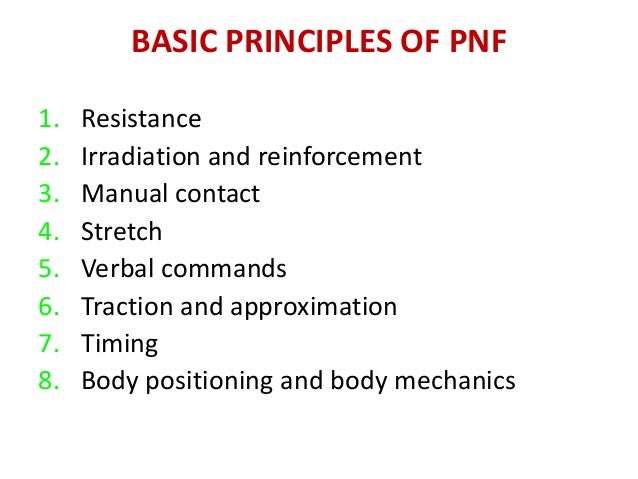 Proprioceptive neuromuscular facilitation