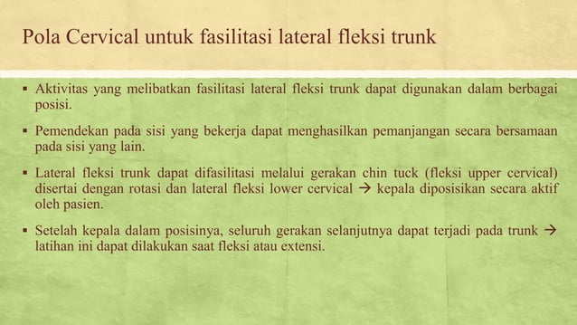 PNF cervical | PDF