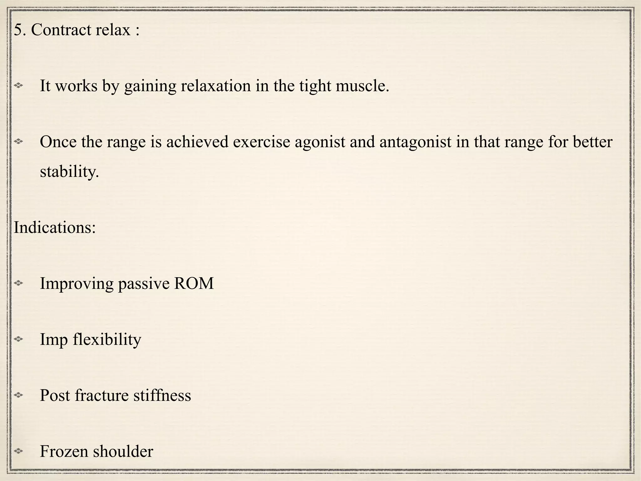 Proprioceptive Neuromuscular Facilitation (PNF) | PDF