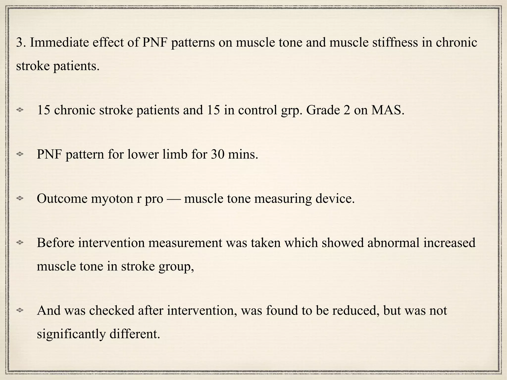 Proprioceptive Neuromuscular Facilitation (PNF) | PDF