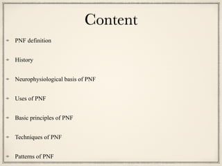 Proprioceptive Neuromuscular Facilitation (PNF) | PDF