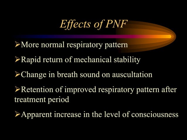 Pnf respiratory | PPT