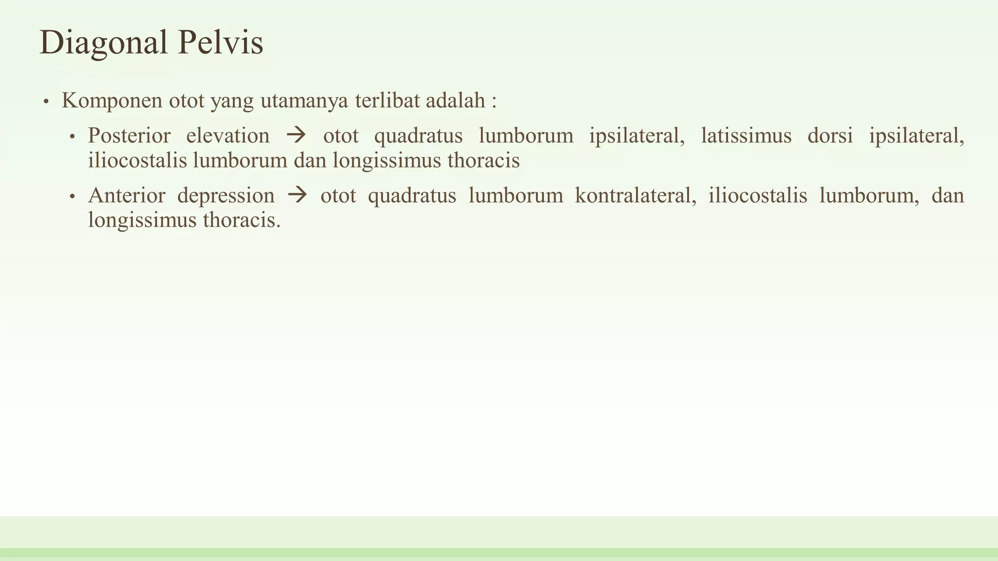 PNF scapula dan pelvis | PDF