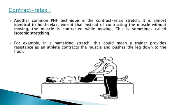 Pnf techniques | PPTX