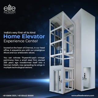 Home Elevators | PDF