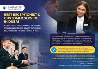 LANDMARK SECURITY SERVICES | PPT