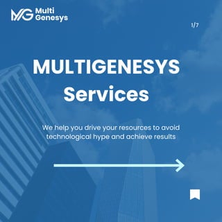 Multigenesys: Where Innovation Meets Excellence. Your trusted partner ...