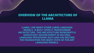 Detailed Introduction To LLAMA by Meta 2024 | PDF