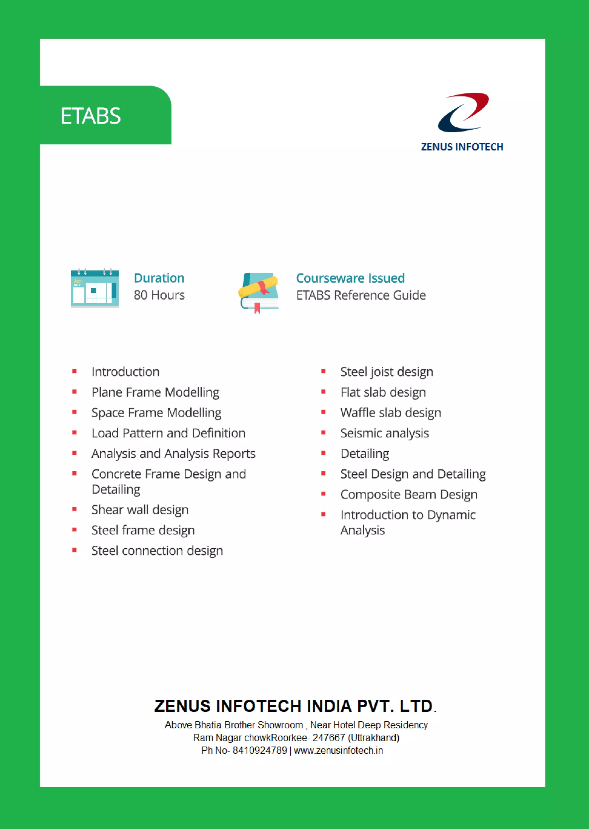 ZENUS is best for CAD Training | PDF
