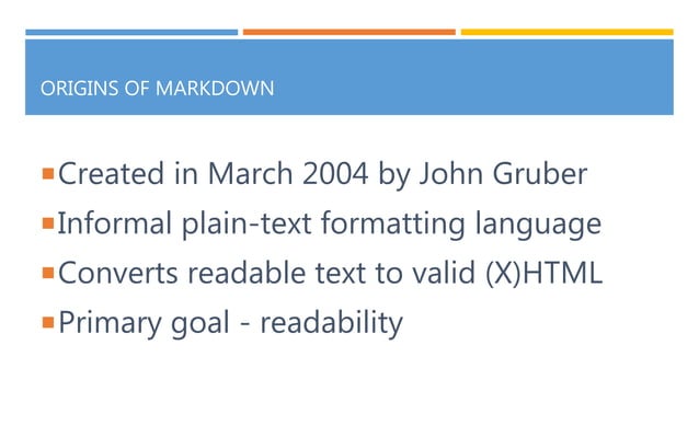 CommonMark: Markdown done right - Nomad PHP September 2016 | PPT